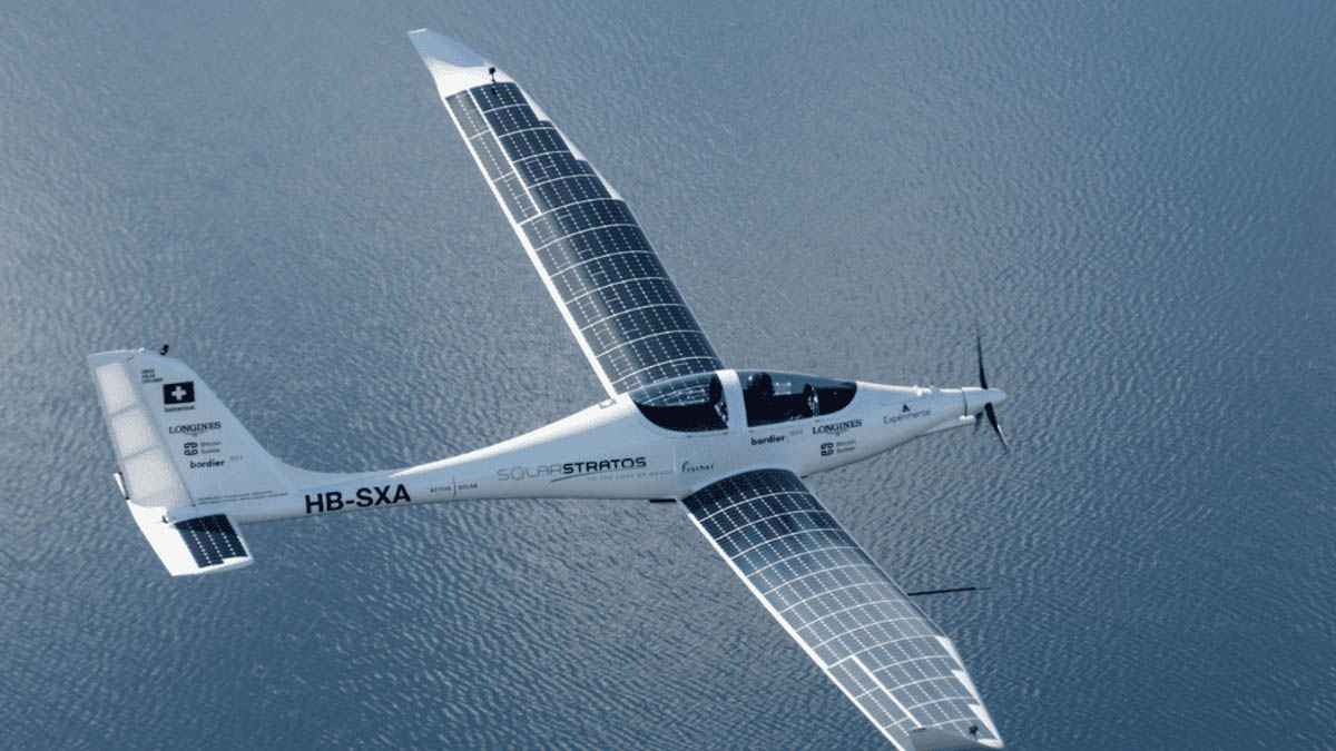 SolarStratos Breakthrough: Solar-Powered Aircraft Sets World Altitude ...
