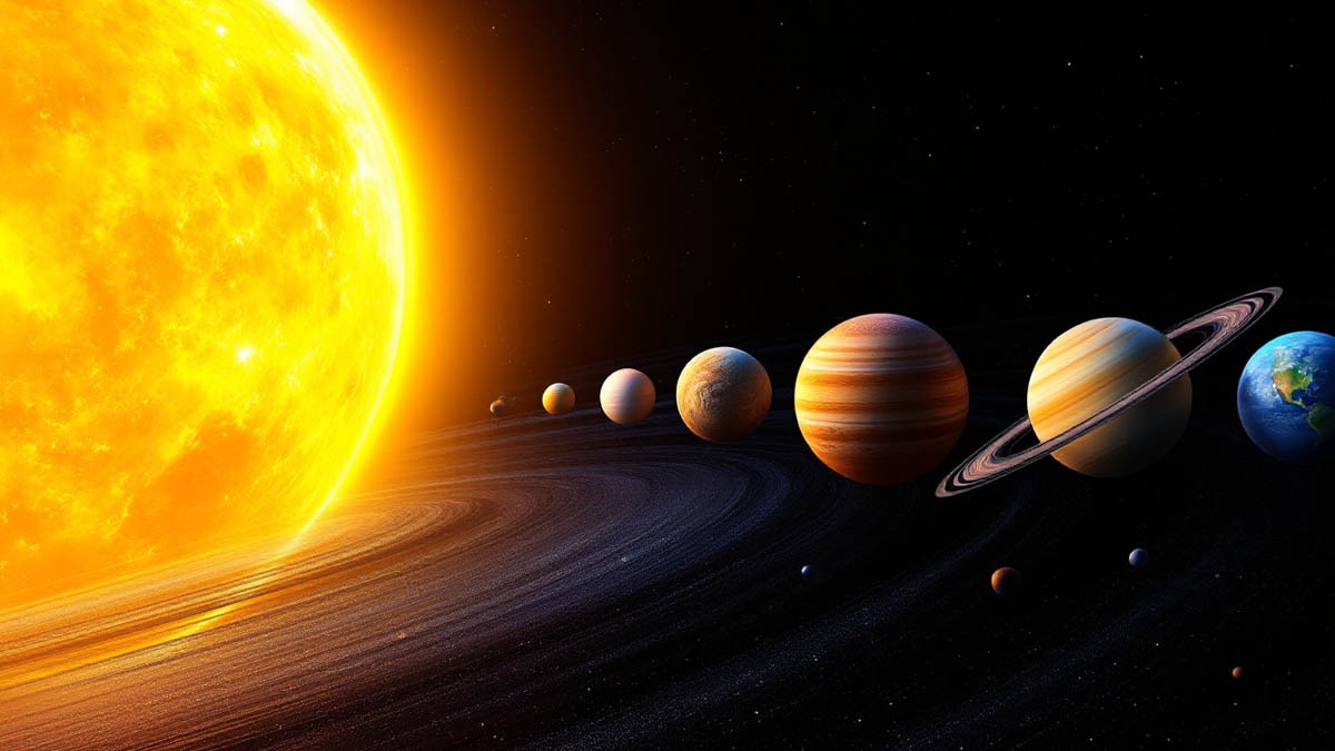 Earth and Its Planets Were Built from Cosmic Wreckage, Not Pristine ...